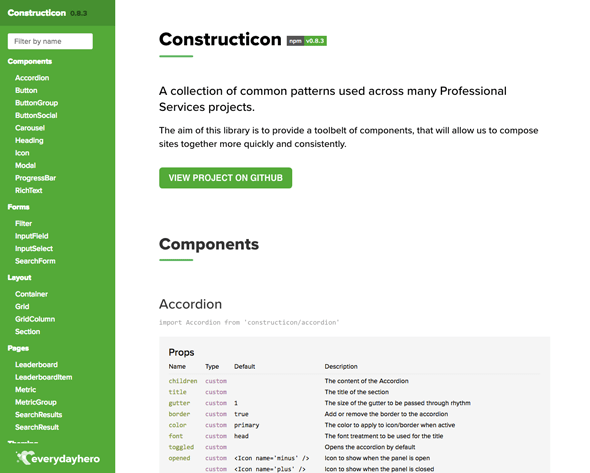 React Styleguidist Isolated React Component Development Environment With A Living Style Guide
